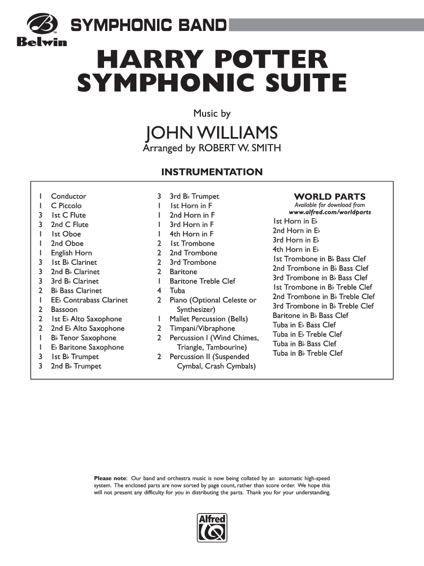 Harry Potter symphonic suite