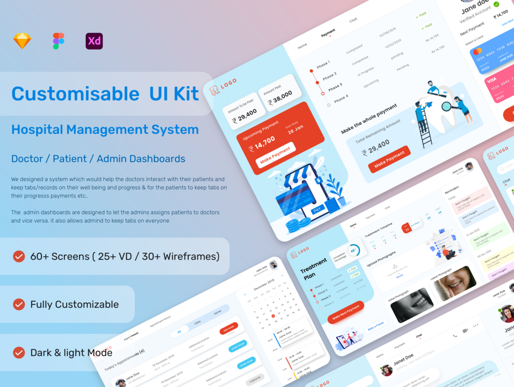 Hospital Management System Ui Kit