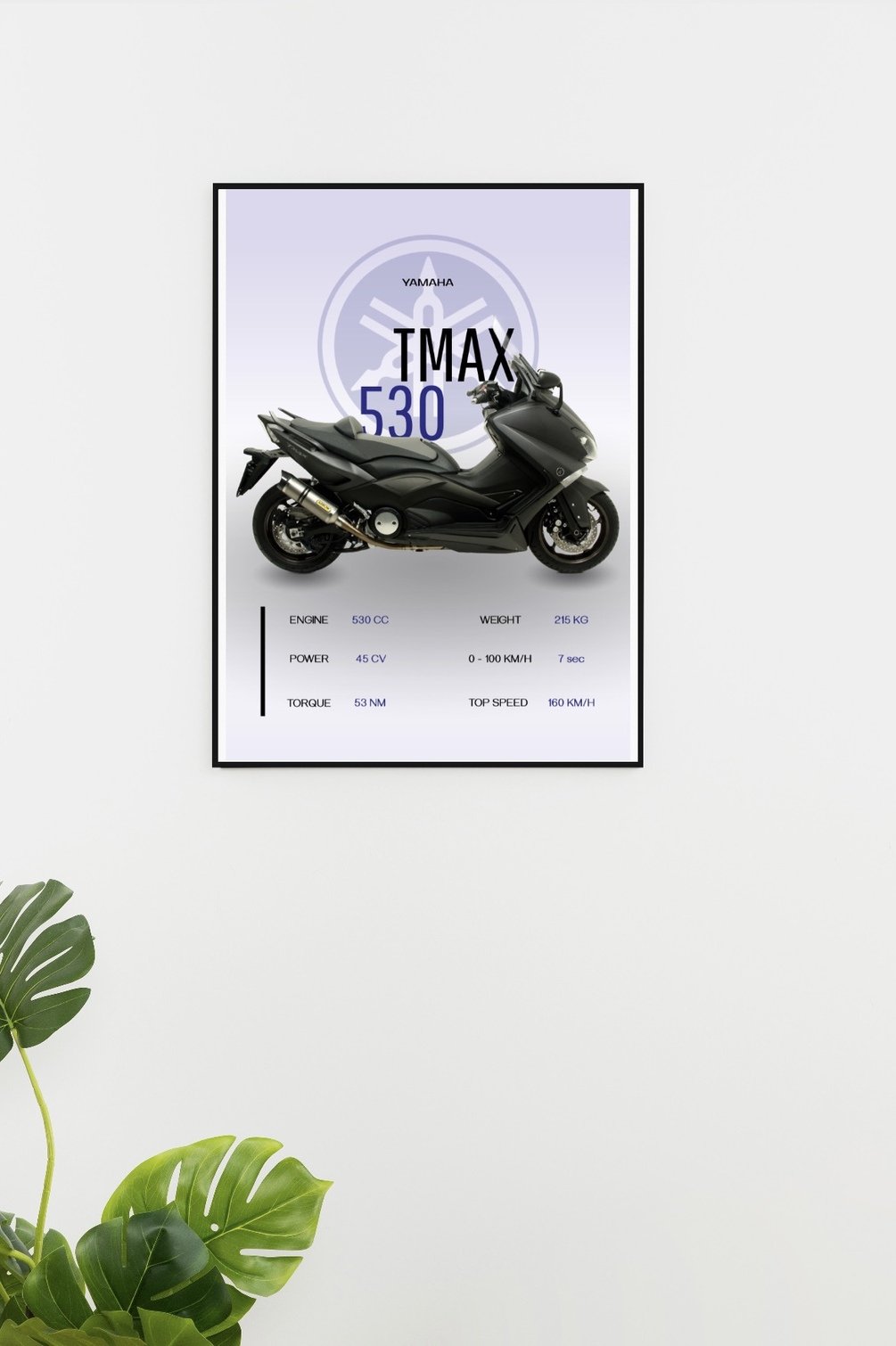 Poster TMAX 530 - Format numérique