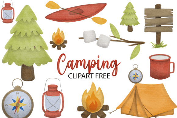 Camping Clipart