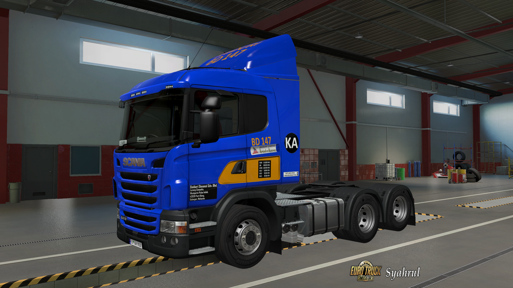 [ETS2] RJL Scania G Series - Baiduri Dimensi Sdn. Bhd. [Truck Skin Only]
