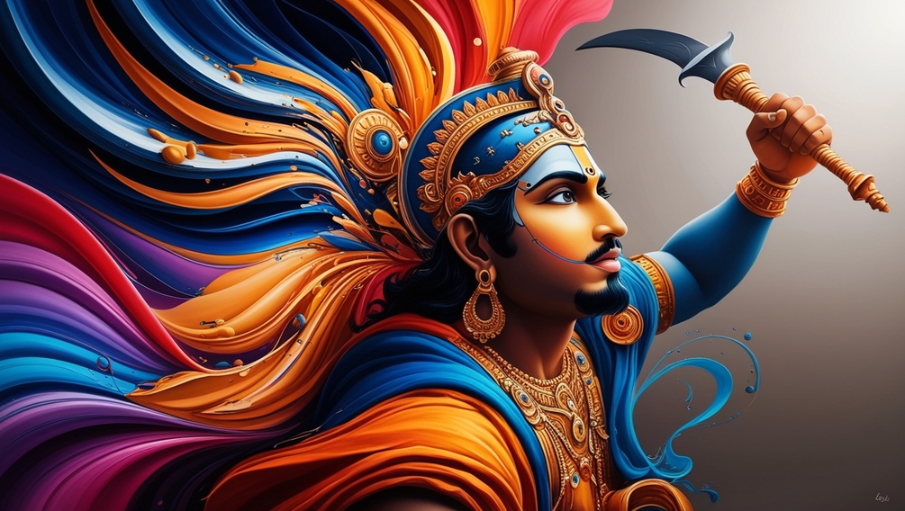 Divine Expressions: Abstract Art of the Gods 🌟 #AbstractArt # ...