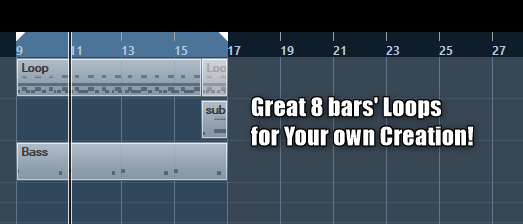 8 Bars Shop: 3 Sample Loops