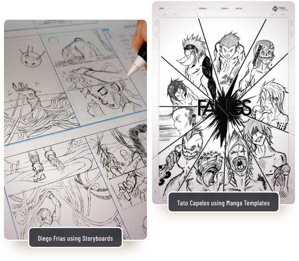 Manga Templates For Procreate
