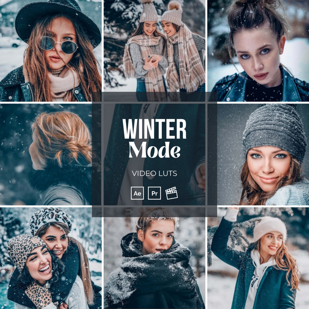 Winter Mode Video LUTs Presets