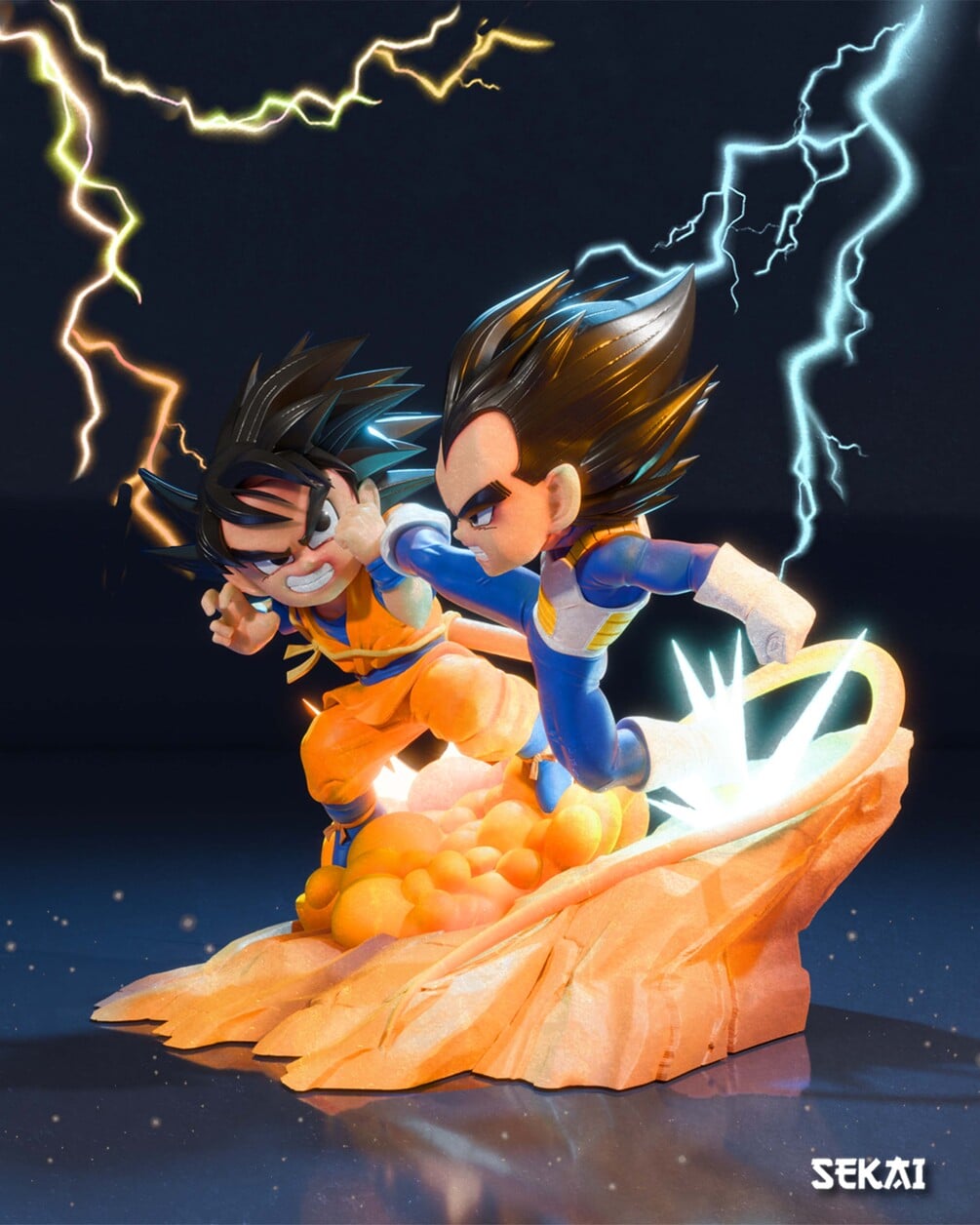 Dragon Ball Daima Sculpture and Bust - Sekai 3D Models - Tested and ...