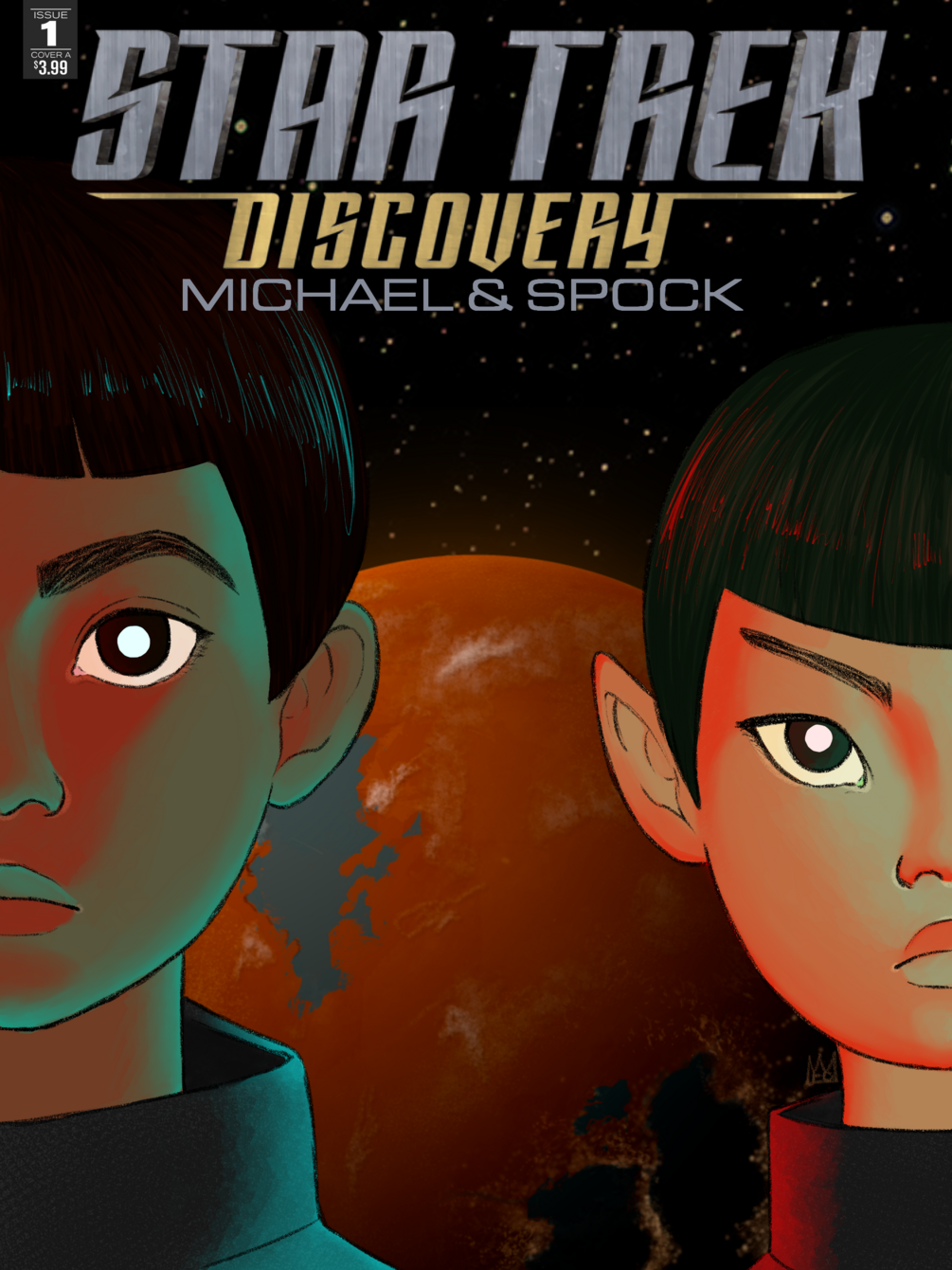 Michael and Spock