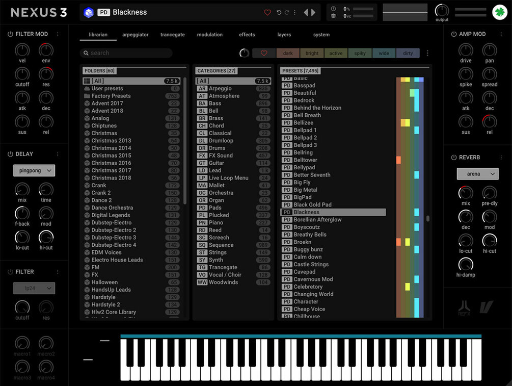 Pitch Black // reFX NEXUS Skins