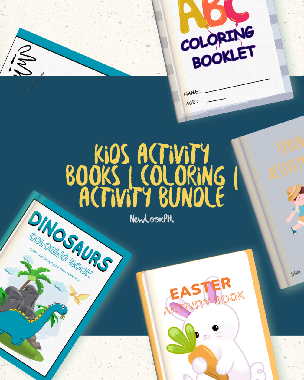 Kids Activity Books | Coloring | Activity Bundle