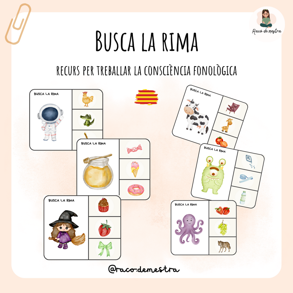 Busca la rima. Català