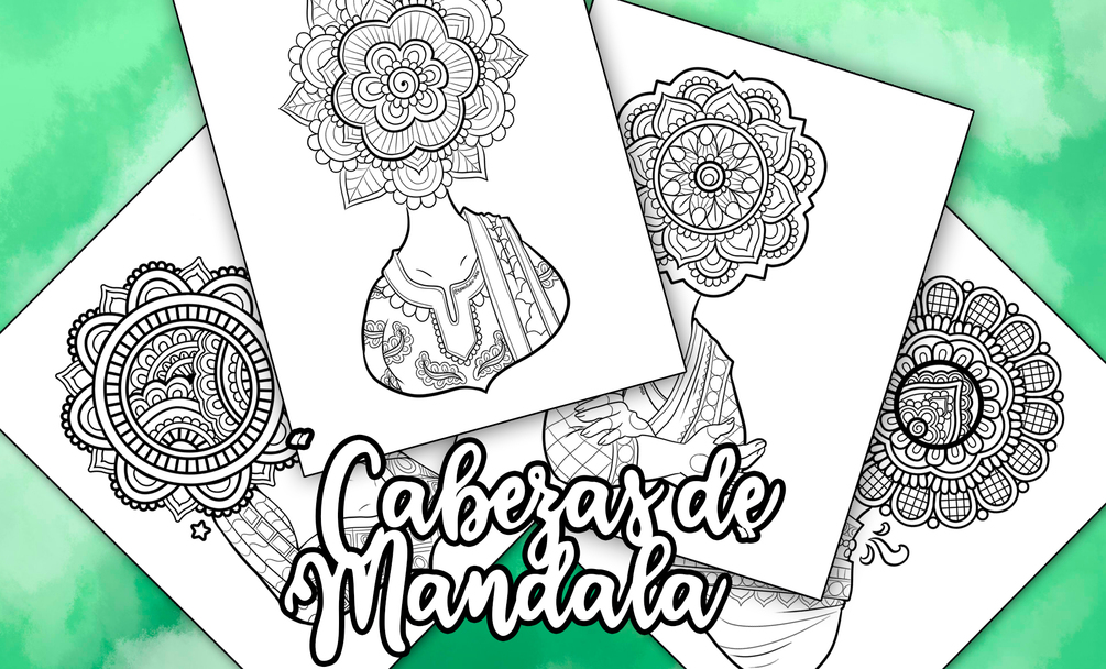 Cabeza de Mandala/Mandala Head 15 Pieces Set