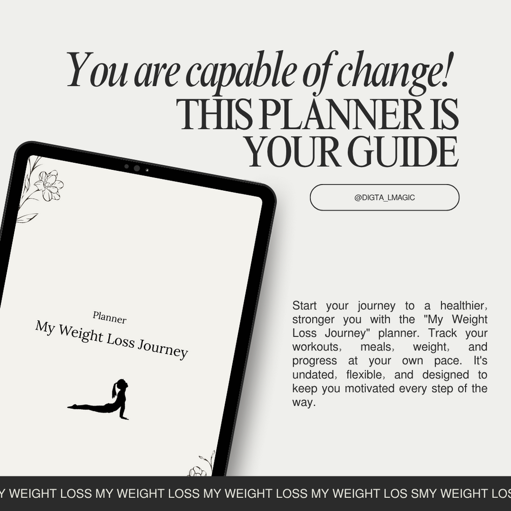 My New Body – Weight Loss Planner