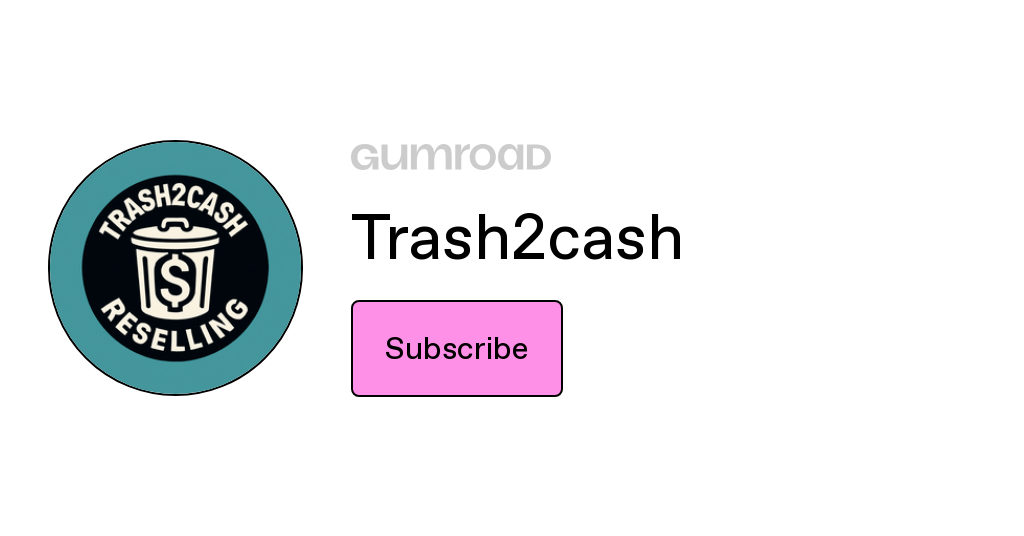 Trash2cash