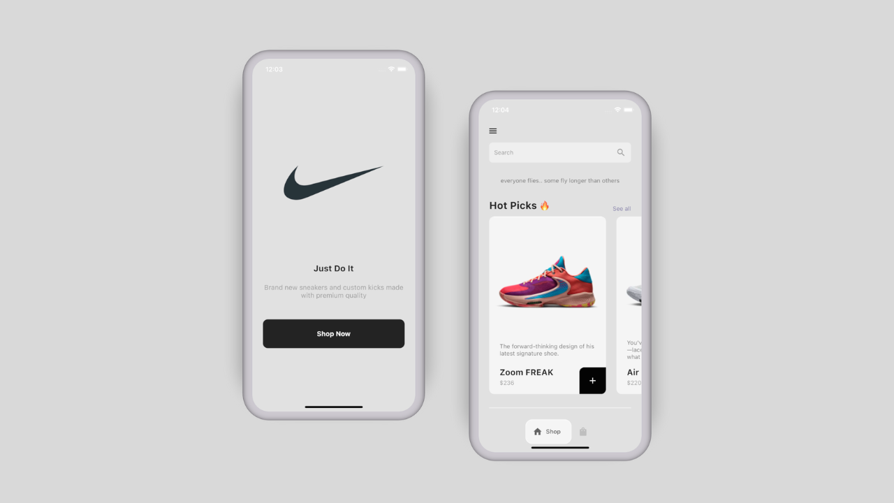 📱👟 Sneaker Shop • Ecommerce Flutter App - Mitch Koko 📱👟 Sneaker Shop • Ecommerce Flutter App - Mitch Koko