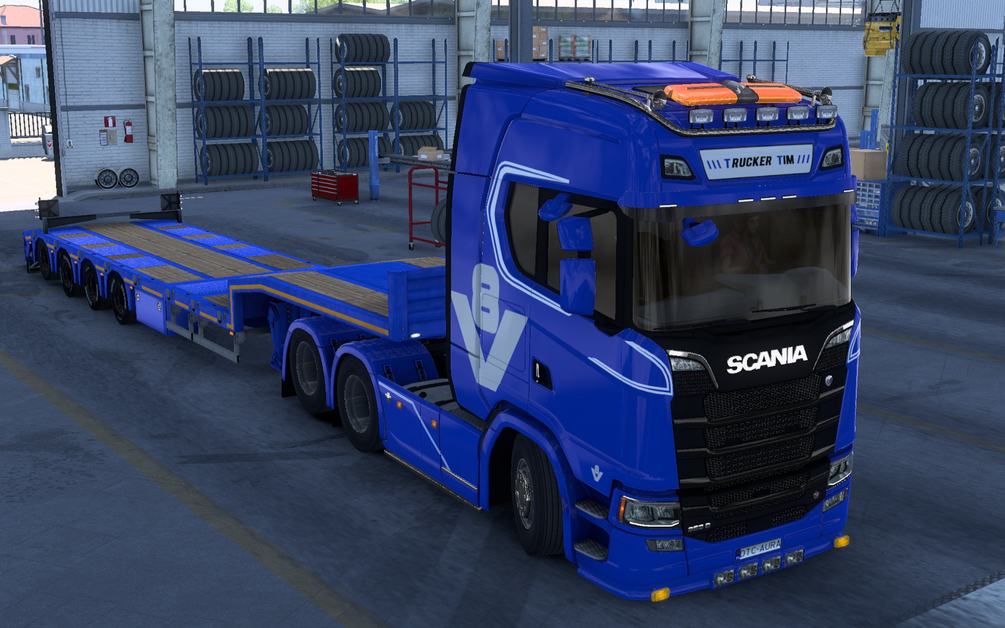 Trucker Tim - Scania S V8 Nextgen Skin
