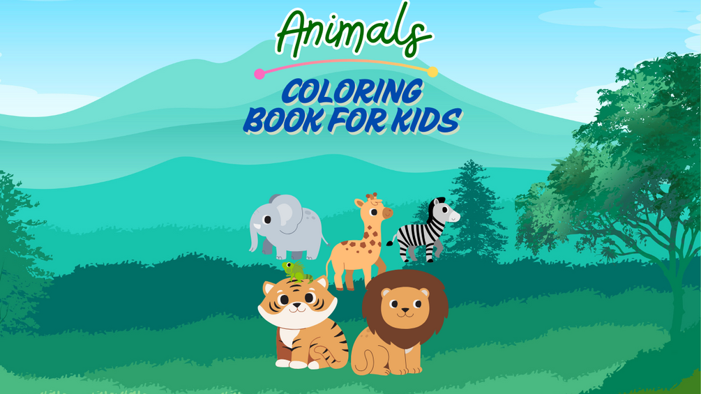 A Fun and Relaxing Animal Coloring Adventure!