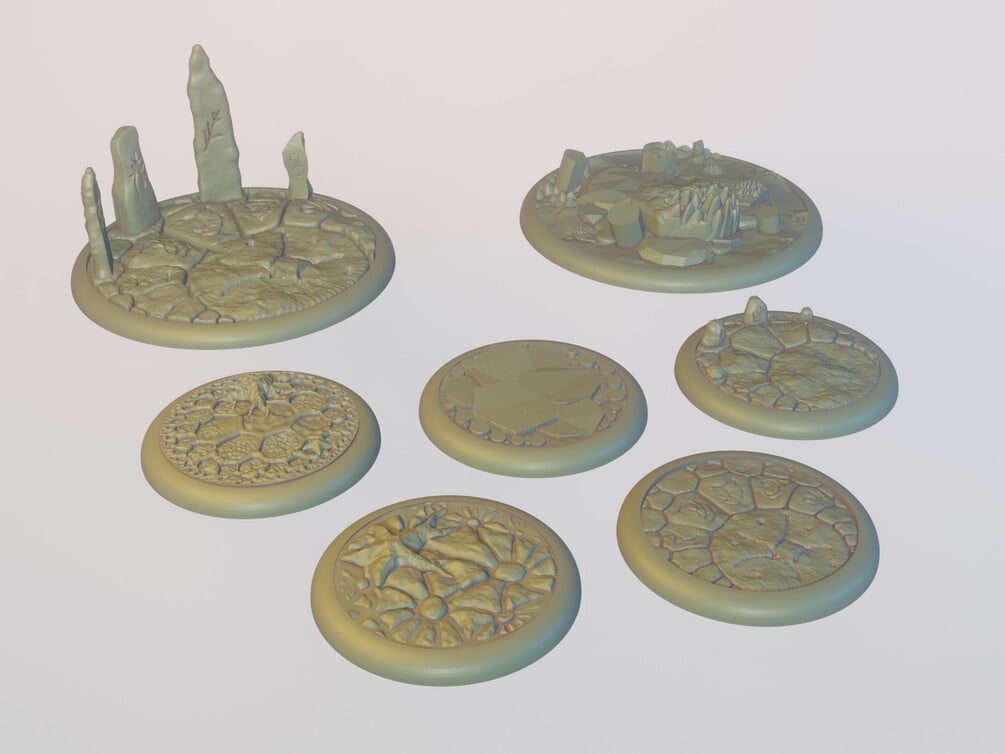 Cthulhu Mythos Miniature Bases
