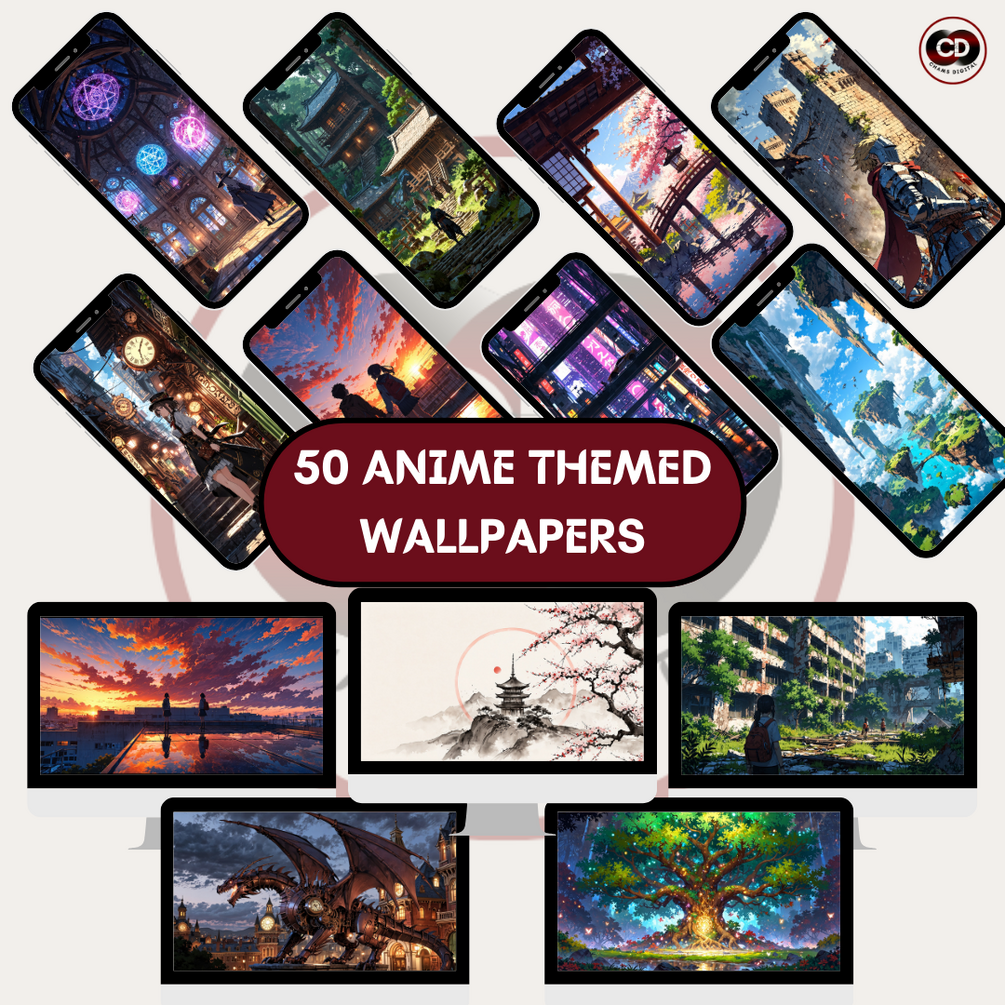 50 UNIQUE ANIME THEMED WALLPAPERS FOR PHONE AND DESKTOP