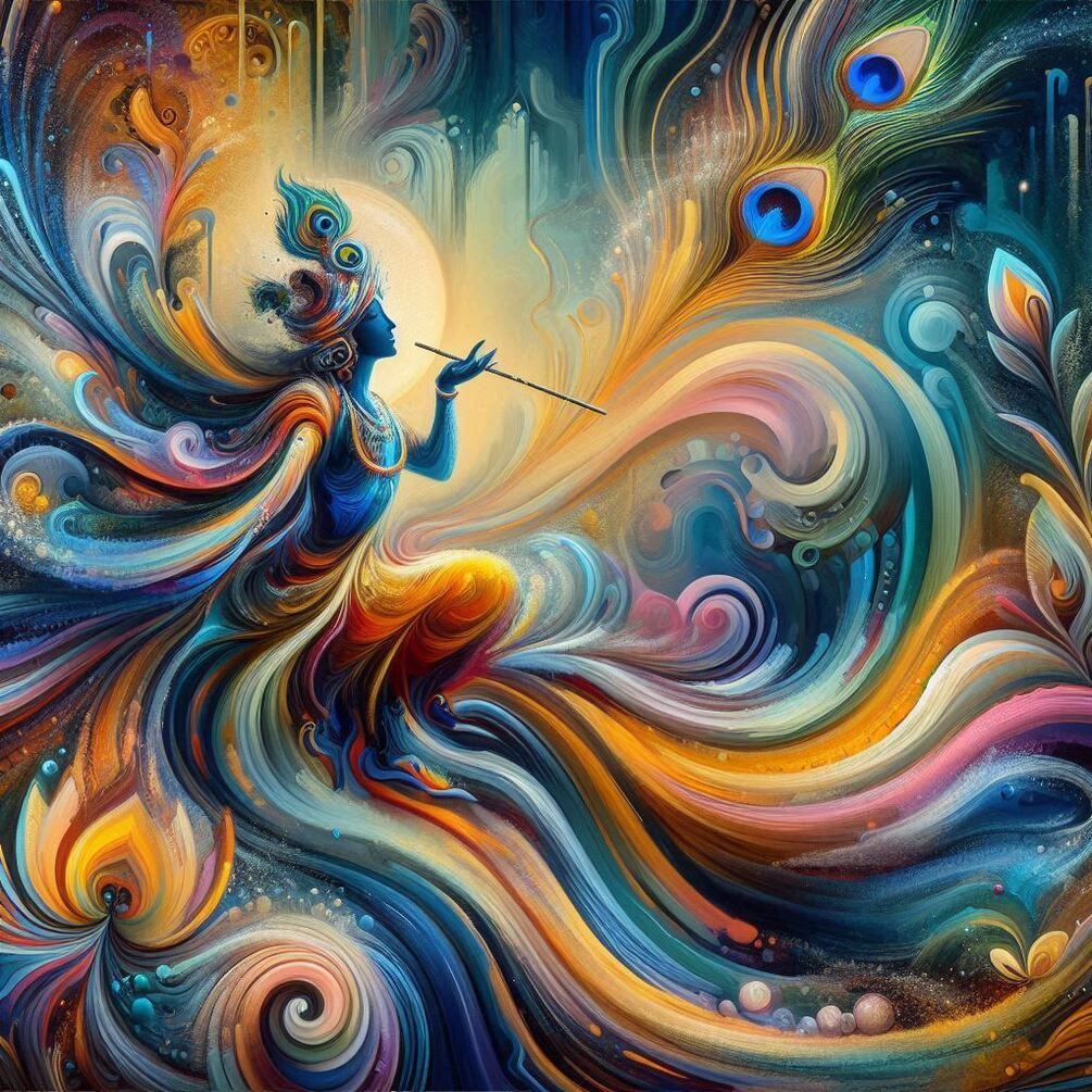 🎨 Divine Expressions: Abstract Art of the Gods 🌟