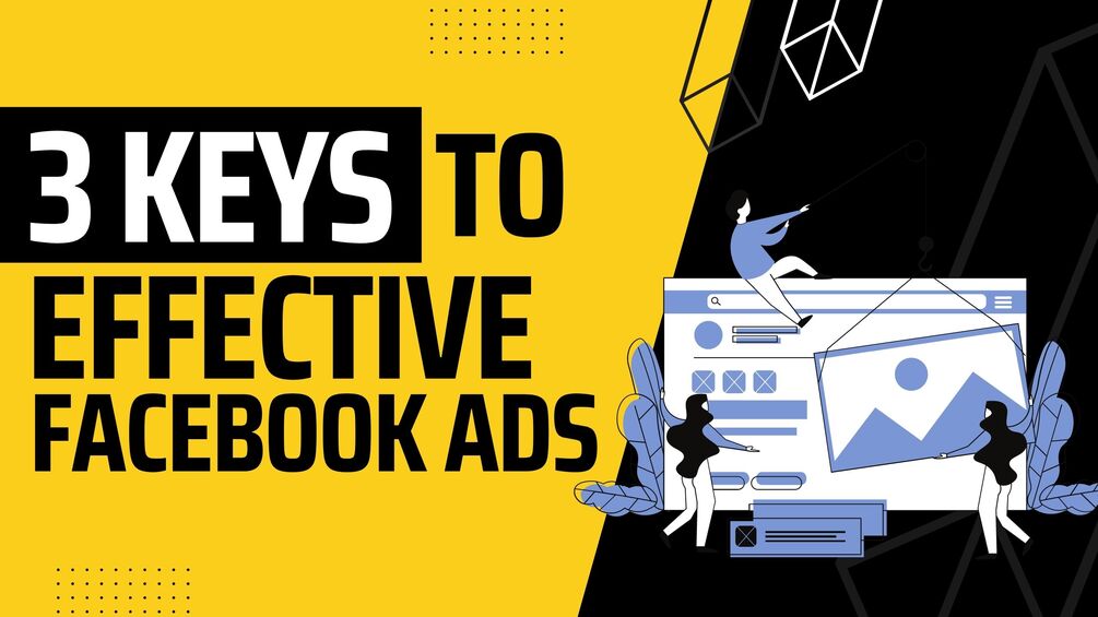 The Three Keys to Effective Facebook Ads