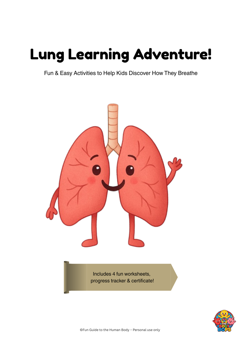 Lungs Activity Bundle (Ages 5–8)