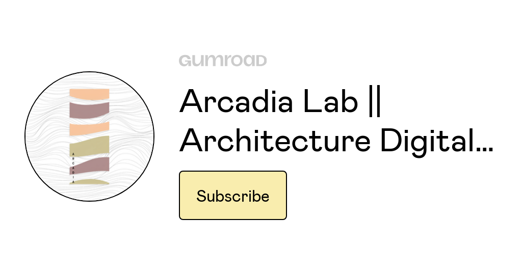 Arcadia Lab || Architecture Digital graphics.