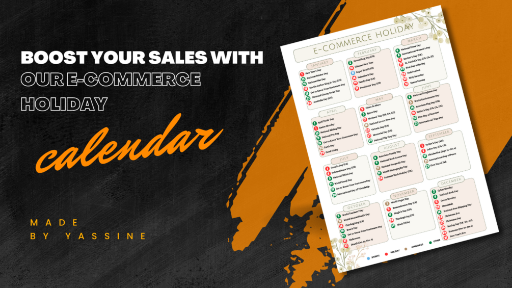 Unlock Your E-Commerce Potential with Our Holiday Calendar! 🎉