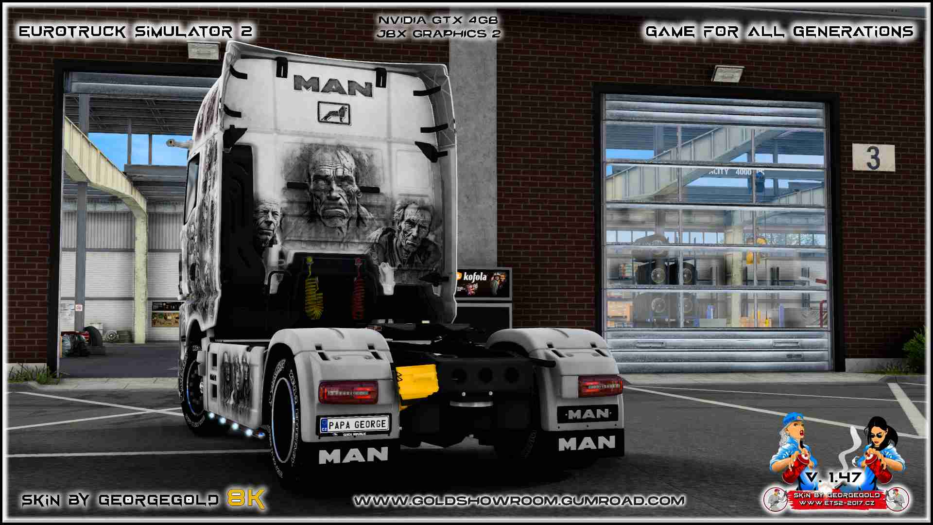 ETS 2 Skin Man 2020 SCS Matra Transport