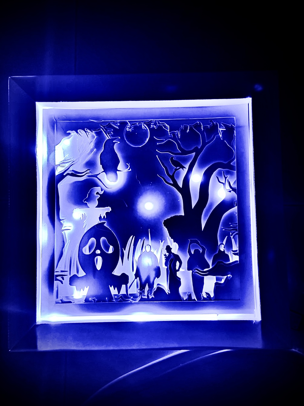 Horror light box character Template