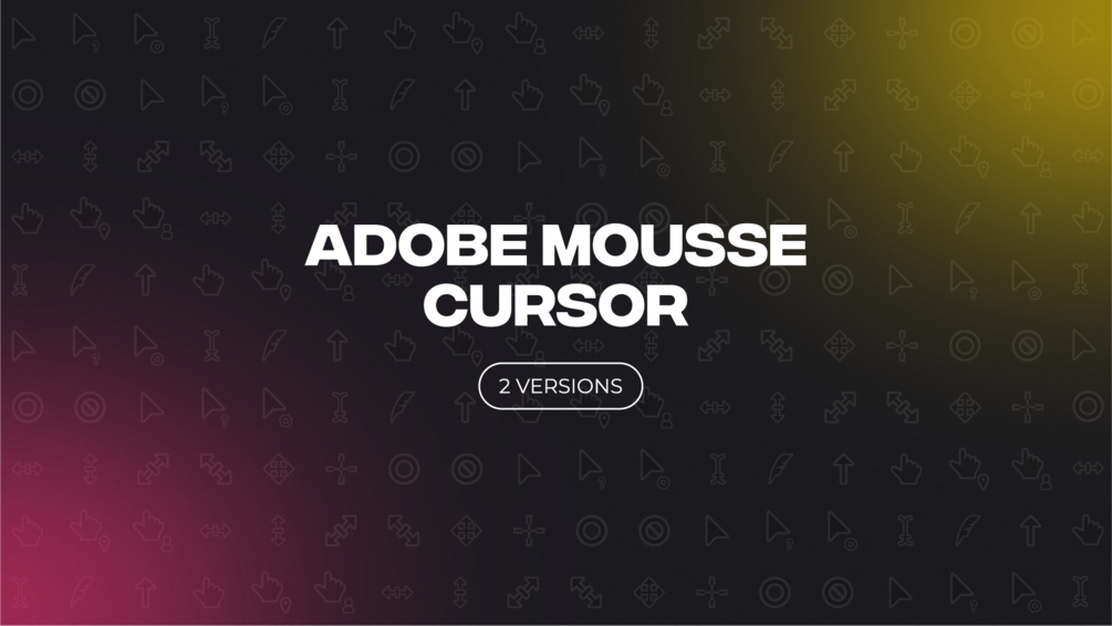 Adobe Mousse Cursors