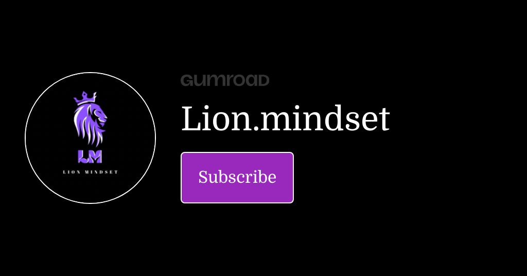 Lion.mindset