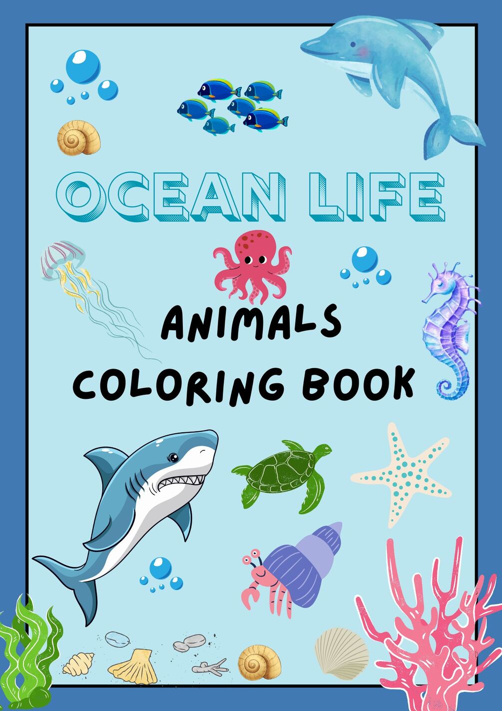 Ocean Coloring Book