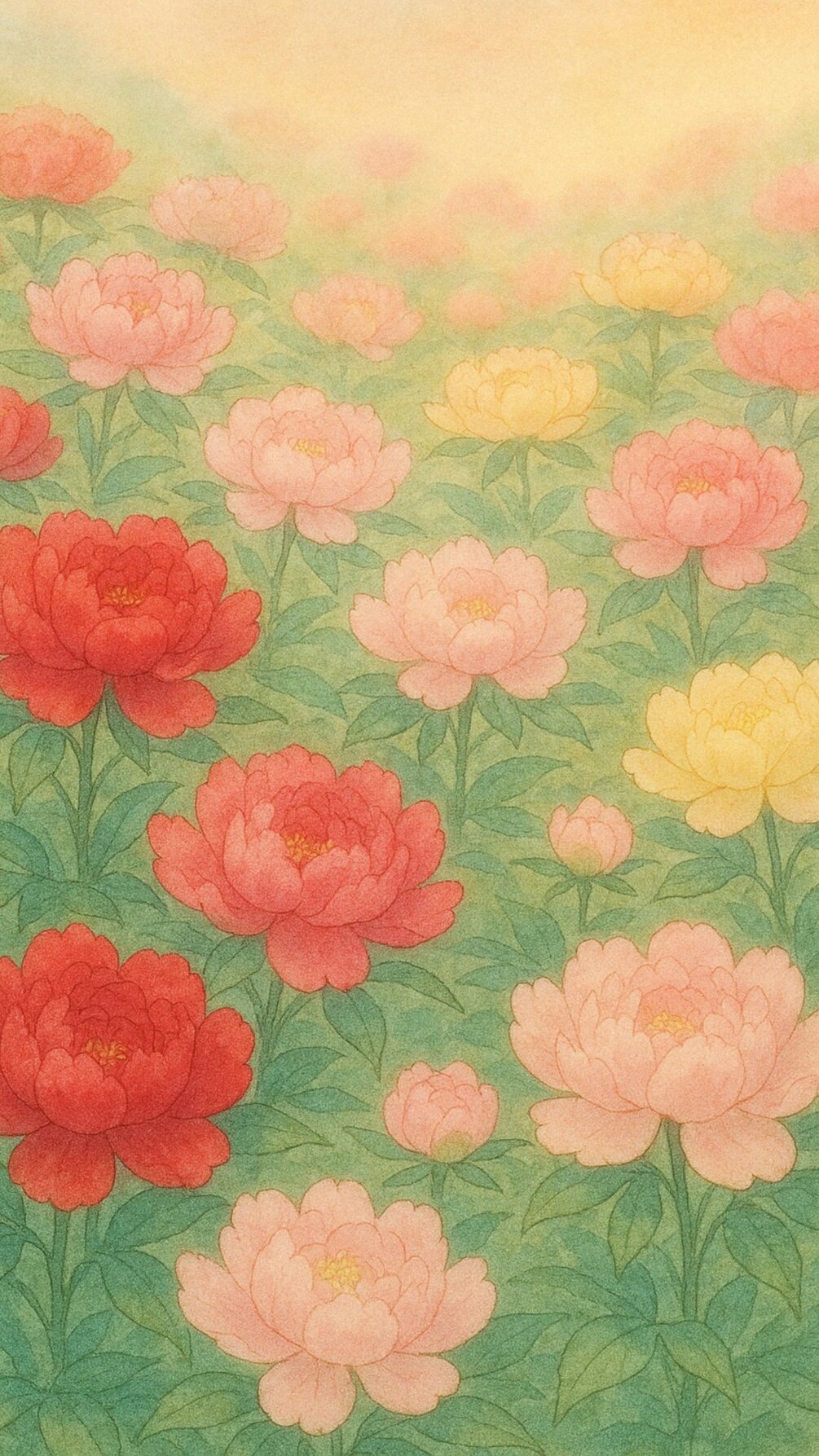 Free Peony Phone Wallpaper Pack