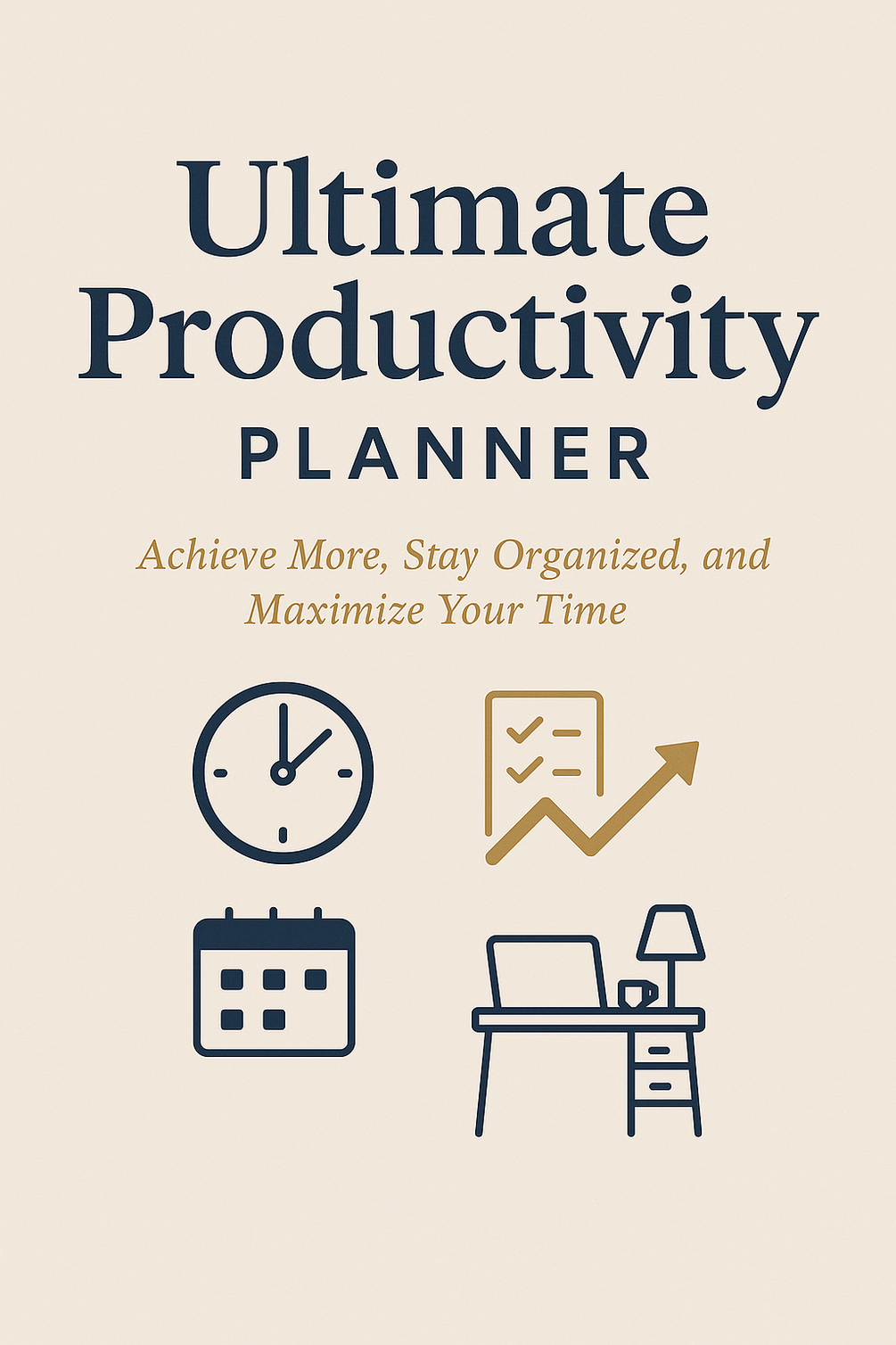 Ultimate Productivity Planner – Stay Organized & Achieve Your Goals!