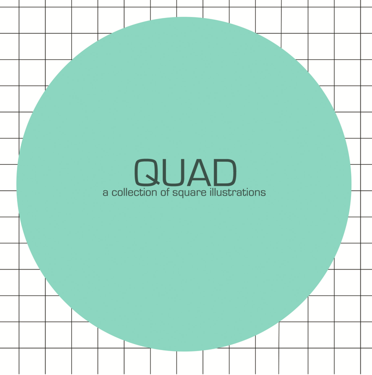 Quad: Square Illustration Zine