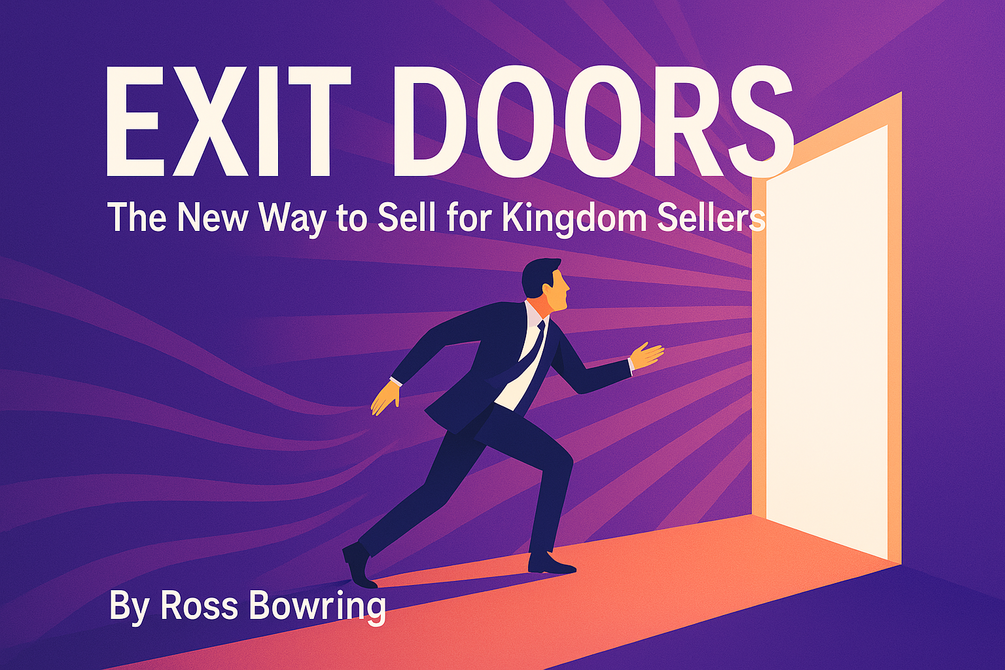 EXIT DOORS: Sell More. Pressure Less. Honor Christ.