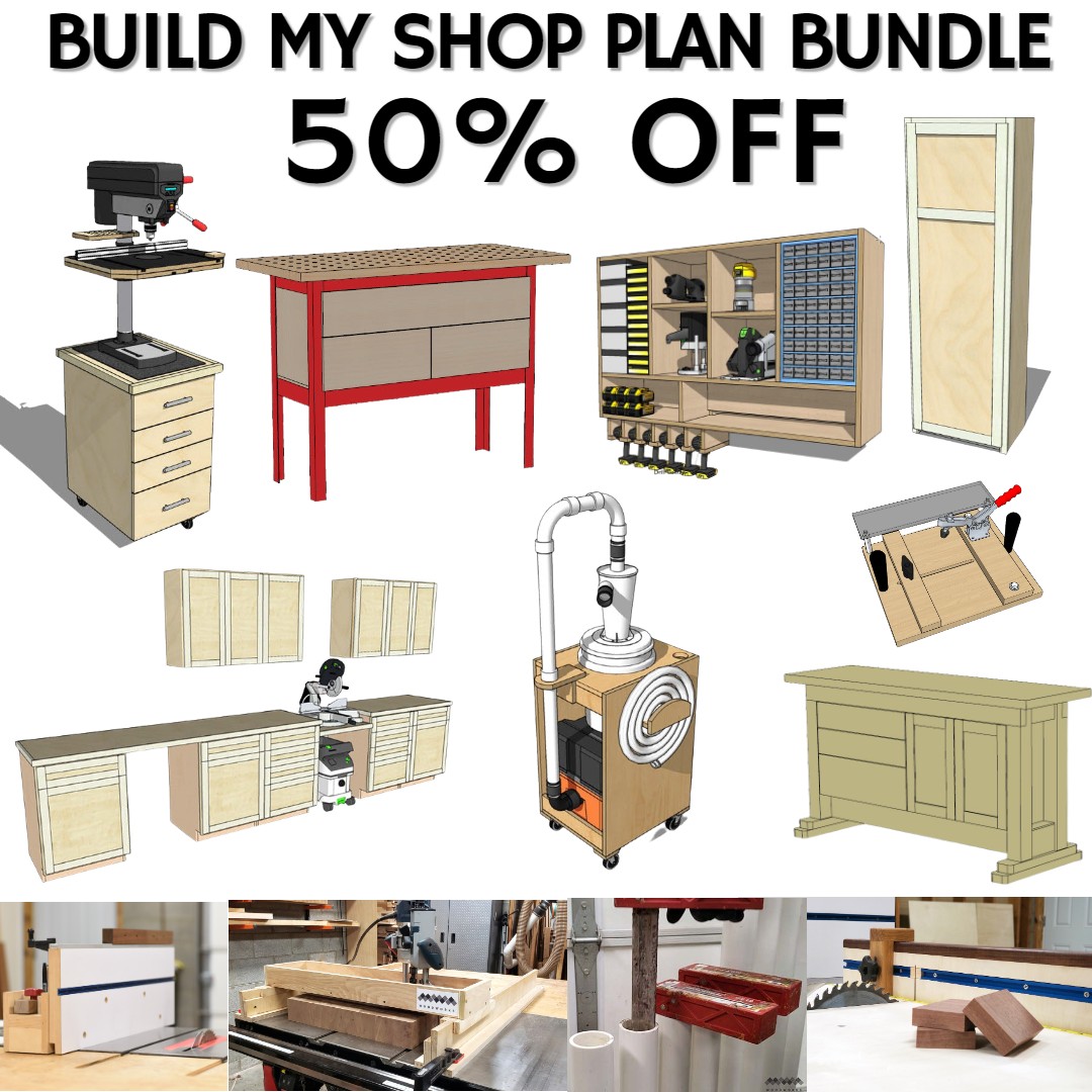 The Build My Shop Plan Bundle Is Here! SAVE 50% - Matt (MWA Woodworks)