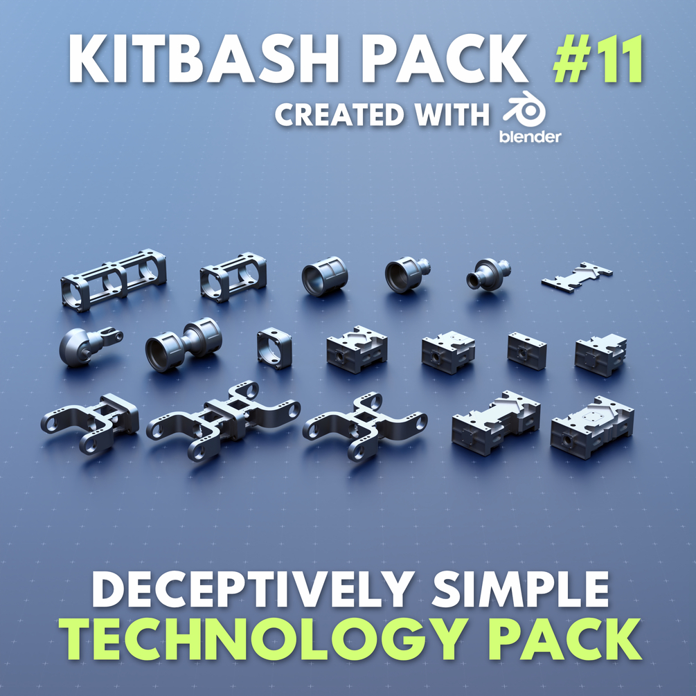 Simple Technology Kitbash #11