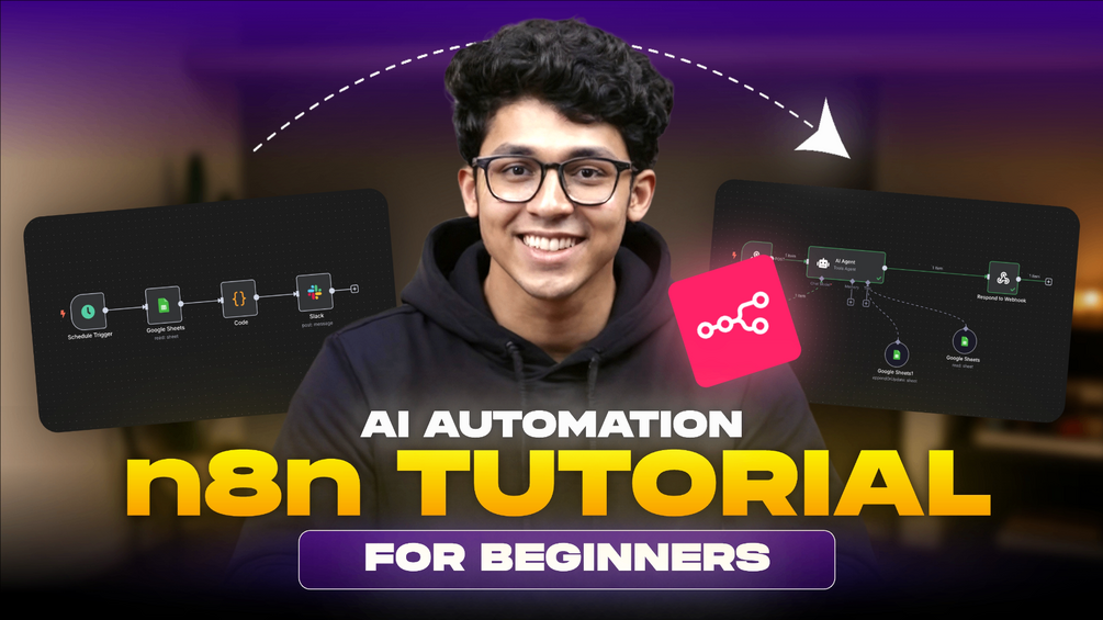 n8n Tutorial for Beginners: How to Build AI Automations (Step-by-Step)