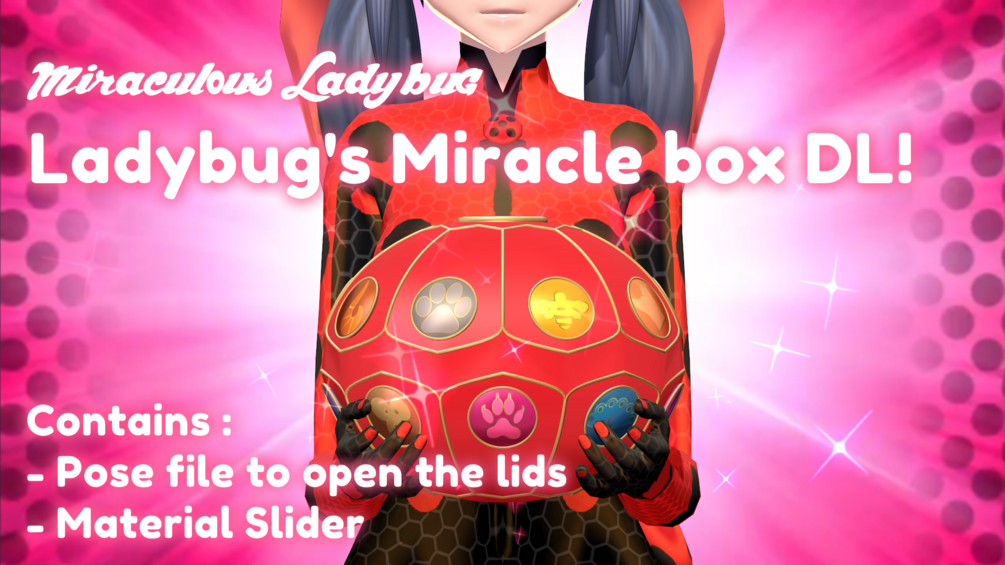 [MMD, Accessory] Ladybug's Miracle Box DL