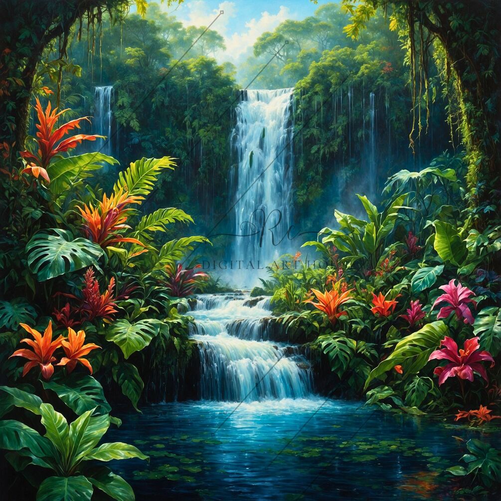 Water Nature Digital Backgrounds - 142 High-Quality PNG Files for Photo ...