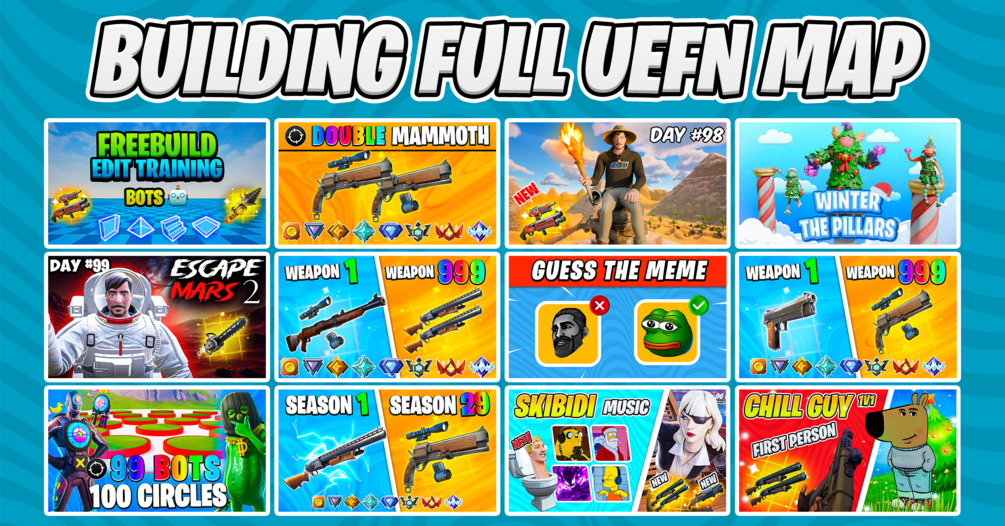 Building Full UEFN Map