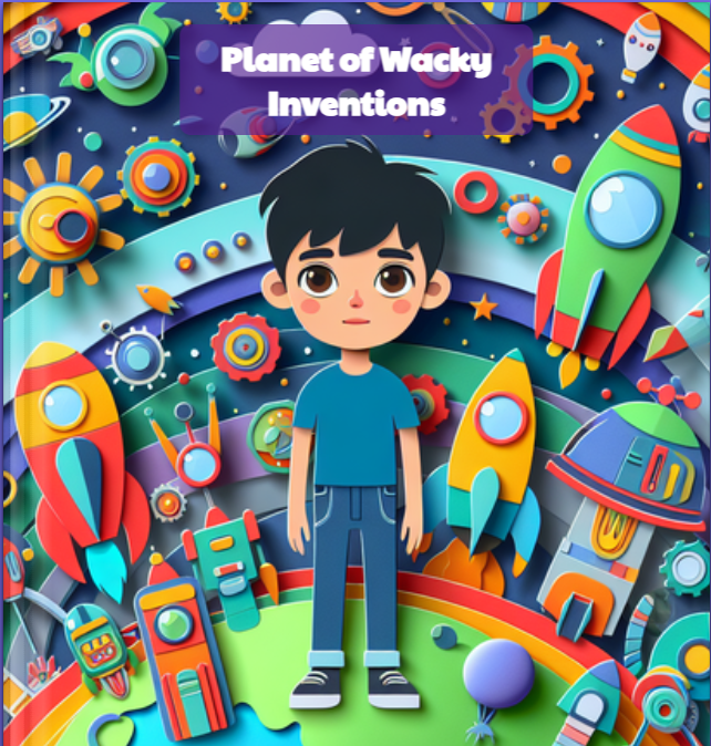Planet of Wacky Inventions - story for kids