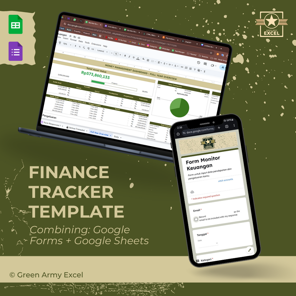 Advanced Finance Tracker - Combining: Google Forms + Google Sheets ...