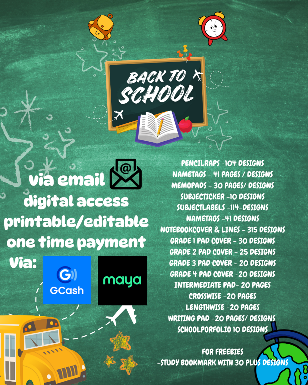 BACK TO SCHOOL