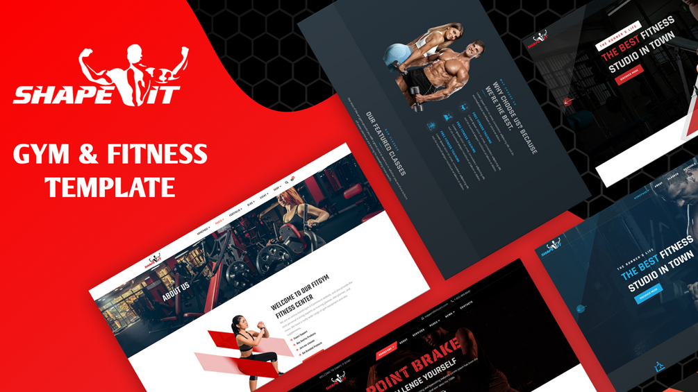 Gym And Fitness Website Template | HTML5