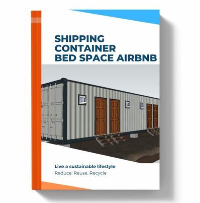 Shipping Container Bed Space AirBnb
