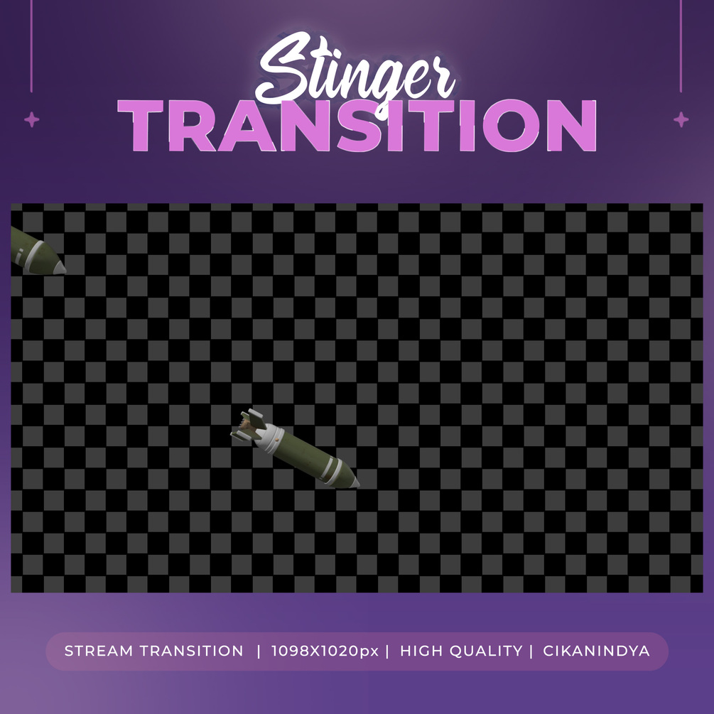 Animated Stinger Transition Bomb Drop | Tactical Explosion Overlay for ...
