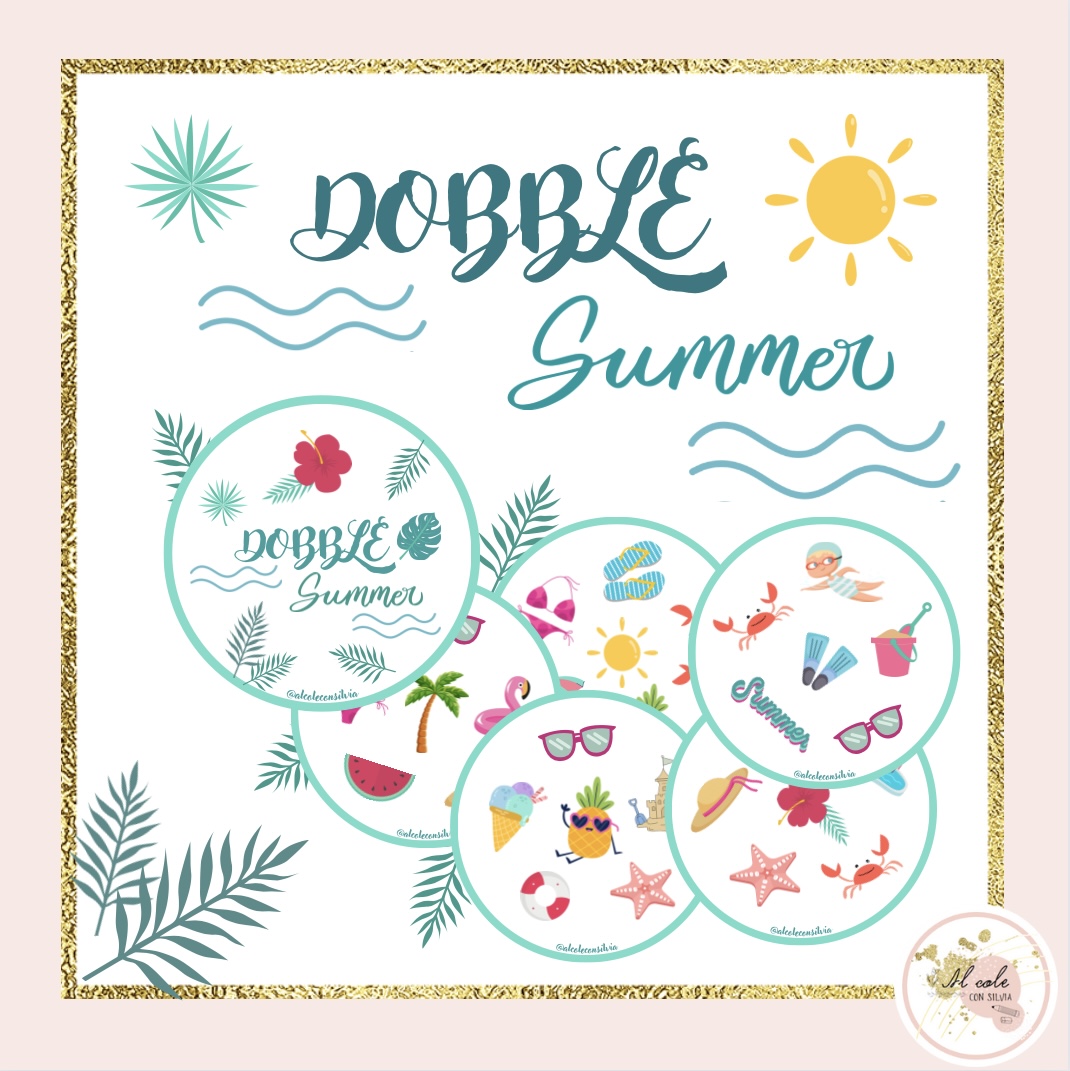 🌞🌊 DOBBLE - Summer 🌊🌞