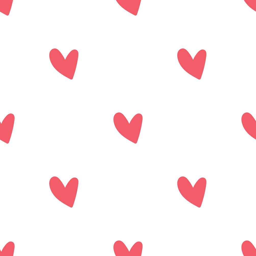 Heart Seamless Pattern Digital Papers